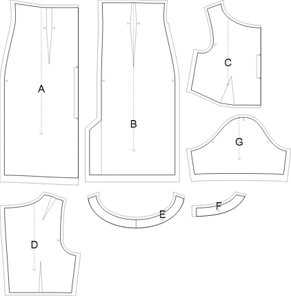 S4052 High Waist Dress - Sewist