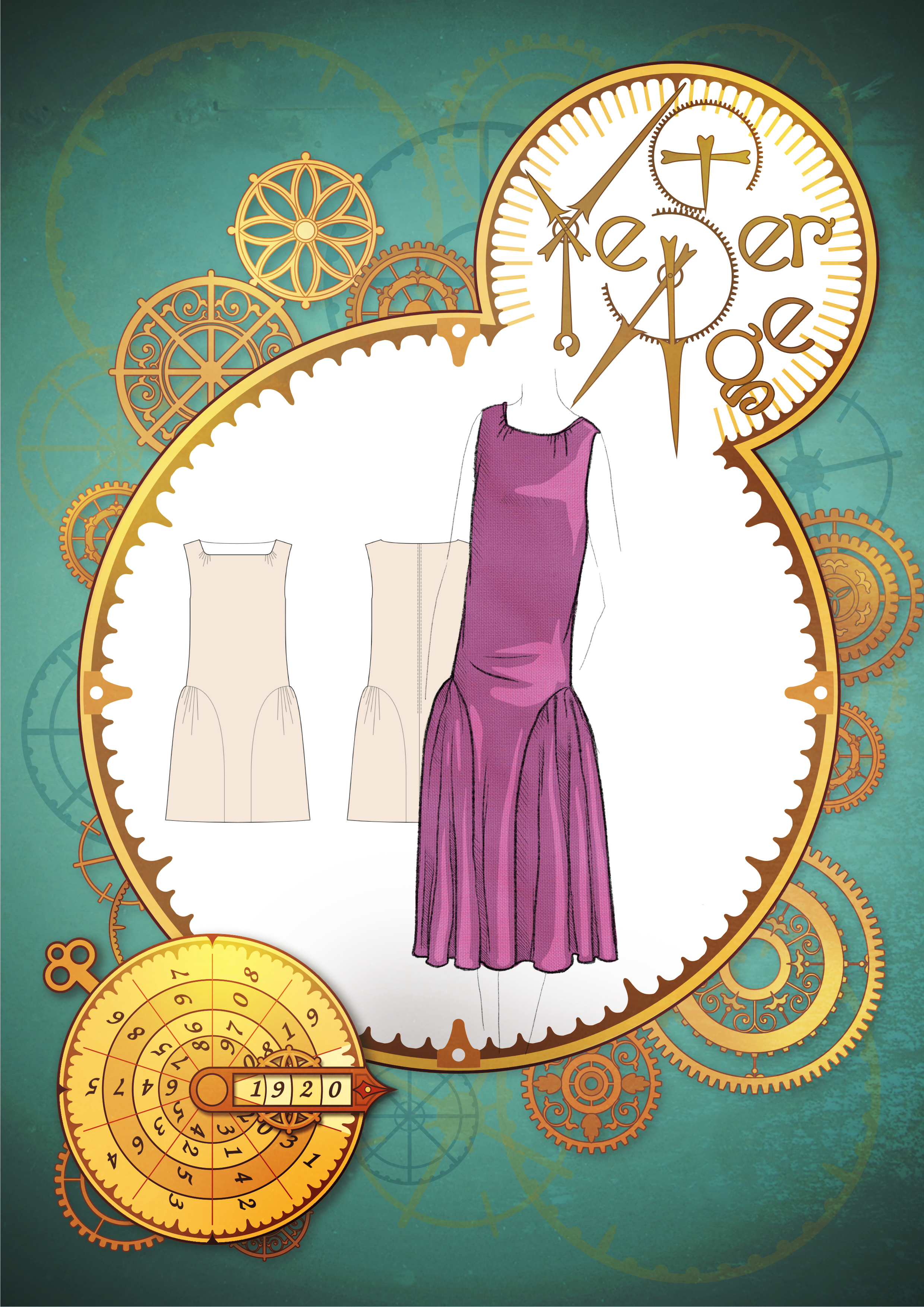 Y1920002 1920S Dress - Sewist
