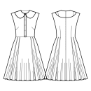 Dress with dropped shoulder Women Clothing Dress Sewing Pattern Sewist