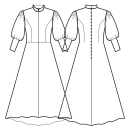 Bridal gown Women Clothing Dress Sewing Pattern Sewist