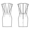 Evening prom dress Women Clothing Dress Sewing Pattern Sewist