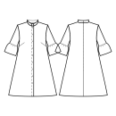 Flared coat Women Clothing Dress Sewing Pattern Sewist