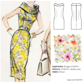 Sewing patterns style boards and fashion design at Sewist