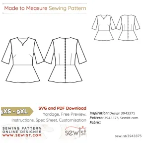 Sewing patterns style boards and fashion design at Sewist