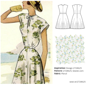 Sewing patterns style boards and fashion design at Sewist