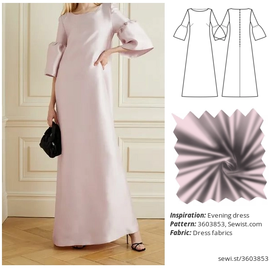 Evening dress Women Clothing Dress Sewing Pattern Sewist