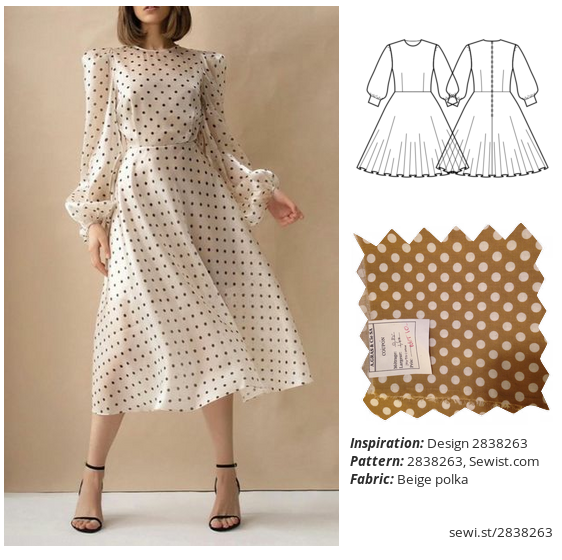 Design 2838263 Women Clothing Dress Sewing Pattern Sewist