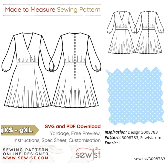 Design 3008783 Women Clothing Dress Sewing Pattern Sewist